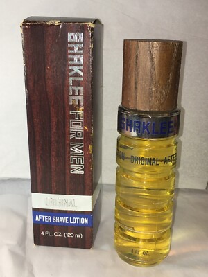 VTG Shaklee For Men Original After Shave Lotion 4.0 Oz. Bottle NIB ...