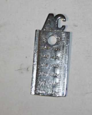 Vintage AC Delco Spark Plug Tool Gap Gauge GG-14 | eBay