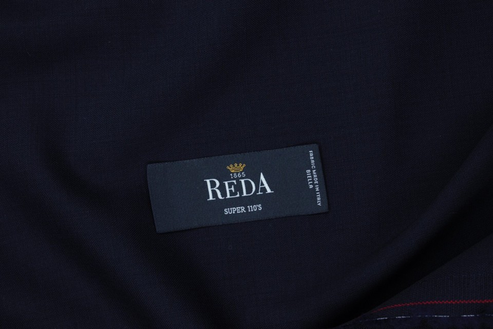 Reda 1865 s.p.a (Made for Hugo Boss)virgin wool suiting fabric,Blue | eBay