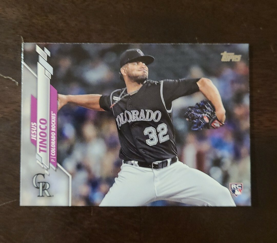 2020 Topps Update Series Jesus Tinoco RC #U-297 Colorado Rockies Rookie ...