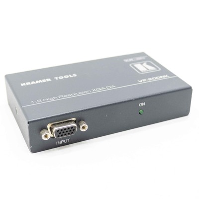Kramer Tools Vp-200nk Splitter 2 X VGA 2 Ports Duplicator Image _ | eBay