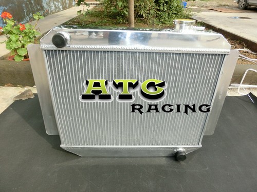 Aluminum Radiator For 1966-1970 Holden Kingswood HD HR HK HT HG 6cyl MT ...