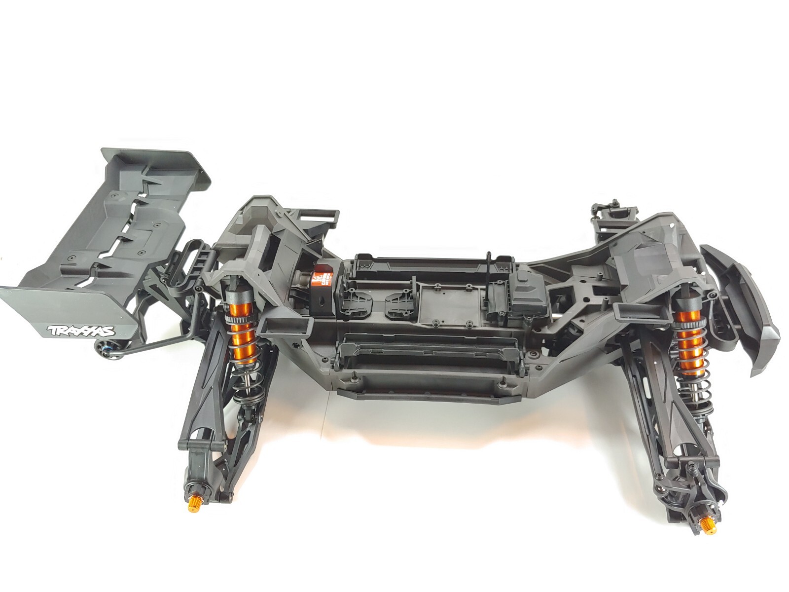 NEW TRAXXAS XRT 8S ORANGE 1/5 MONSTER TRUCK 4WD ROLLER SLIDER CHASSIS ...