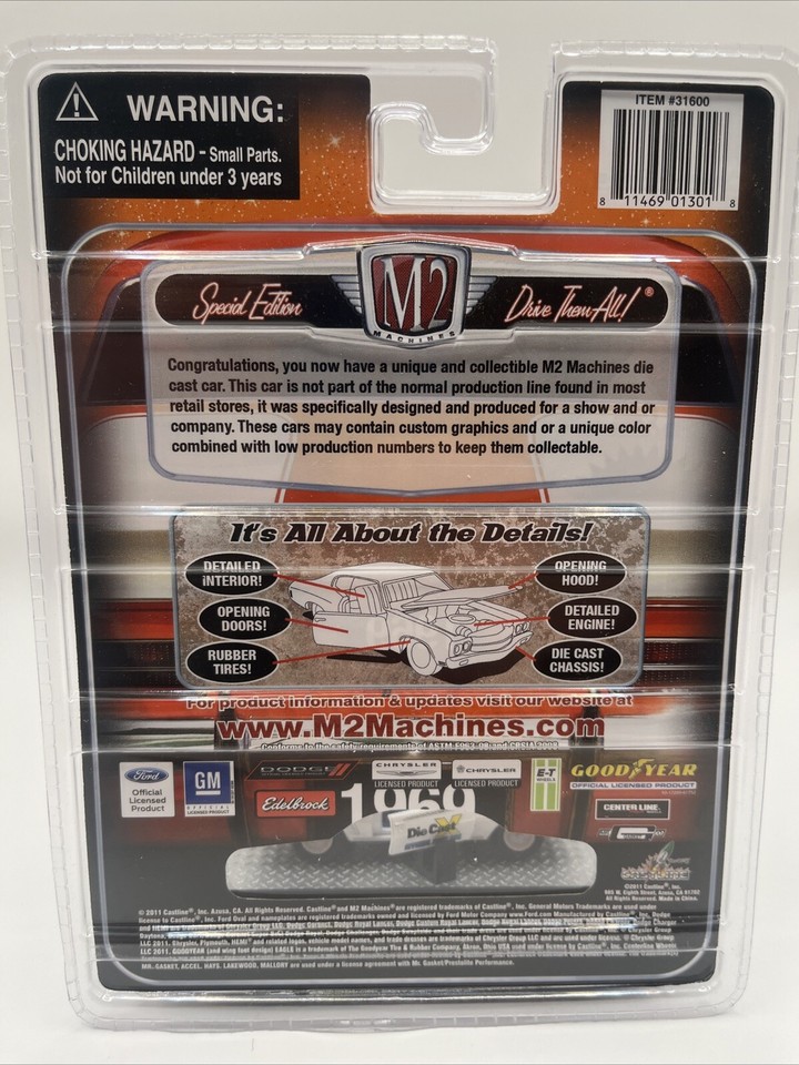 M2 Machines Limited Detroit-Muscle 1969 Chevrolet Camaro SS 396 L89 1: ...