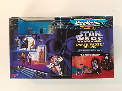 Micro Machines 1994 Star Wars Darth Vader Bespin Transforming Action ...