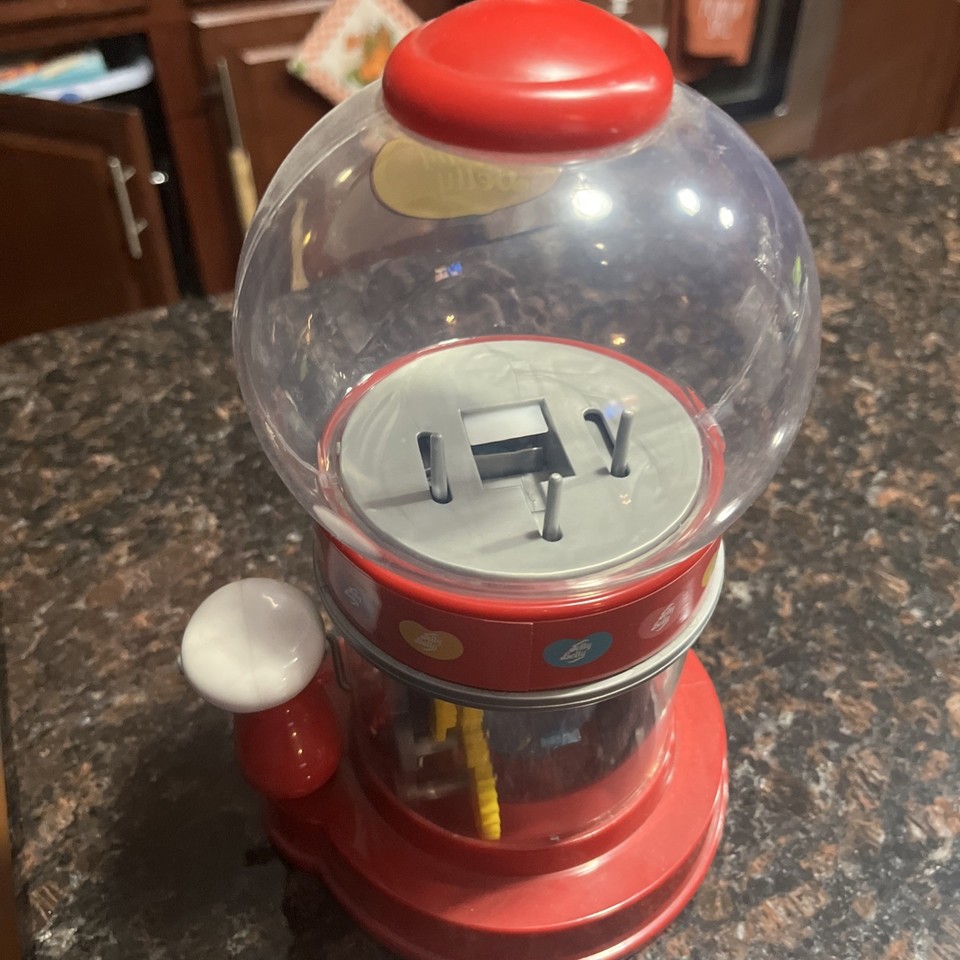 2015 Jelly Belly Bean Machine Dispenser. 9.5 inch Candy Gear Lever ...