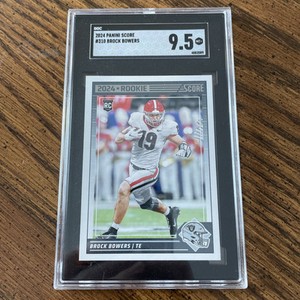 Brock Bowers 2024 Score #310 Base Price Guide - Sports Card Investor