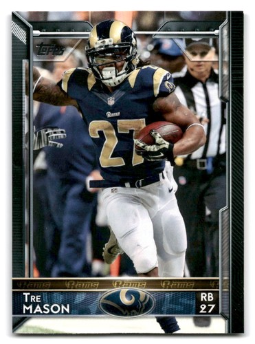 Tre Mason 2015 Topps #229 St. Louis Rams FOOTBALL | eBay
