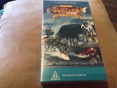 Vintage Surf Movie VHS - That’s Surfing A History Of Australian Surfing ...