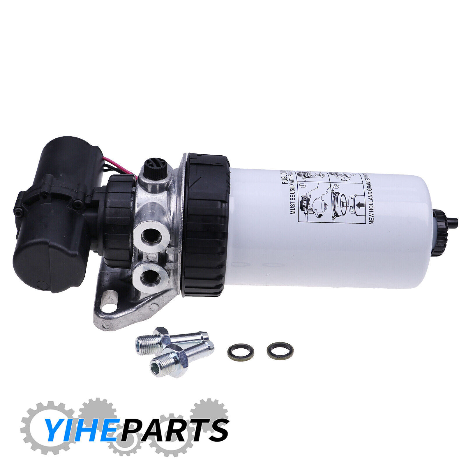 Electric Fuel Filter 87802202 87802203 for Ford New Holland LS180 LS190 ...