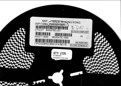 PMEG2010ER,115 NXP DIODE SCHOTTKY 20V 1A SOD123W **LOT OF 2725** | eBay