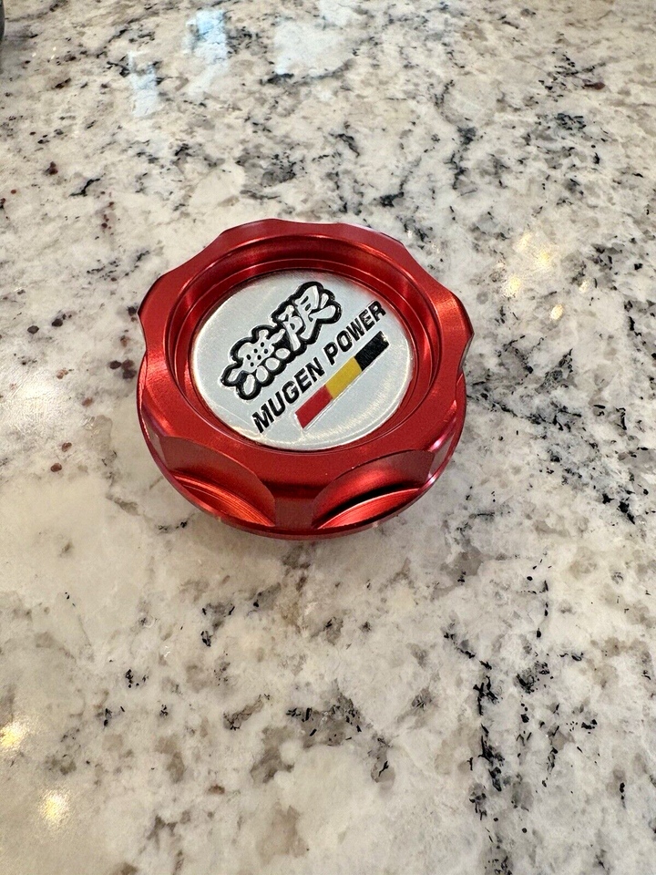RED MUGEN ENGINE OIL CAP HONDA ACURA CIVIC INTEGRA RSX ACCORD CRX S2000 ...