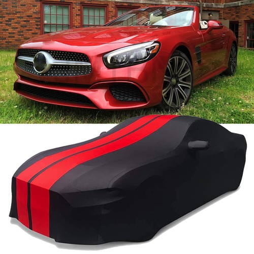 For Mercedes Benz SL450 SL500 SL550 Satin Stretch Indoor Car Cover ...
