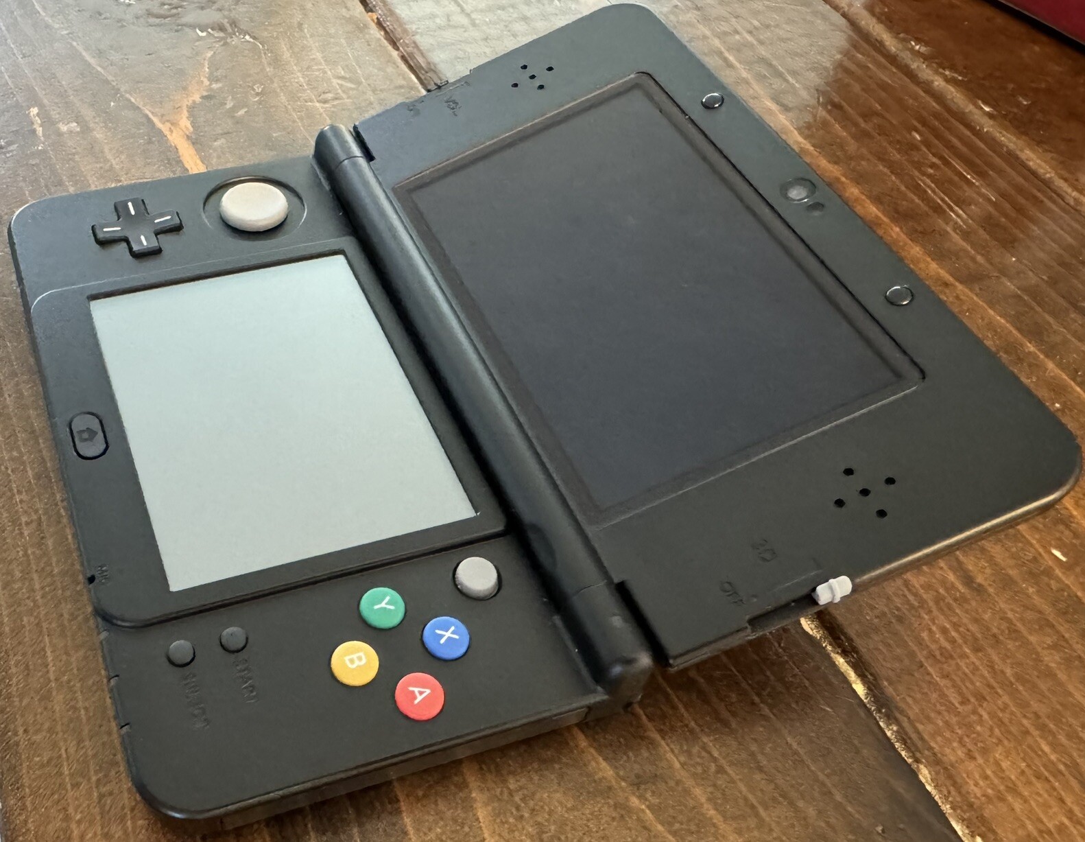 Nintendo New 3DS Super Mario Black Edition Handheld Console Black ...