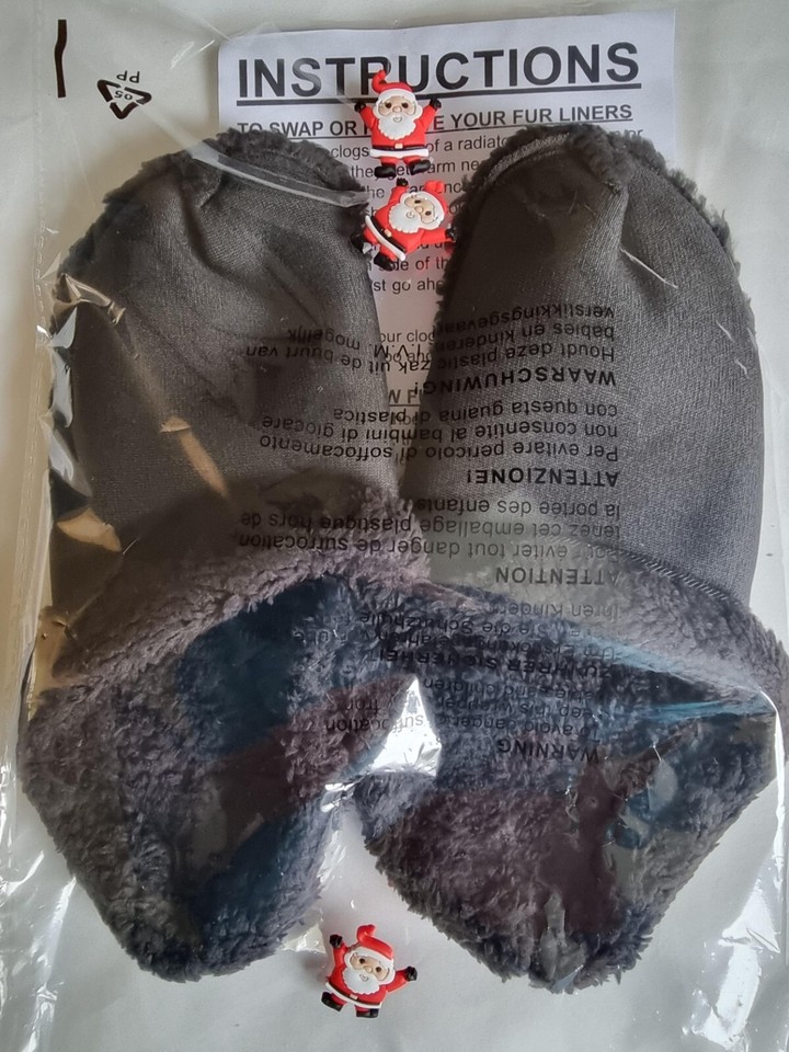 Replacement Crocs Fur Insoles Liners Furry Inserts For Mammoth Crocs ...