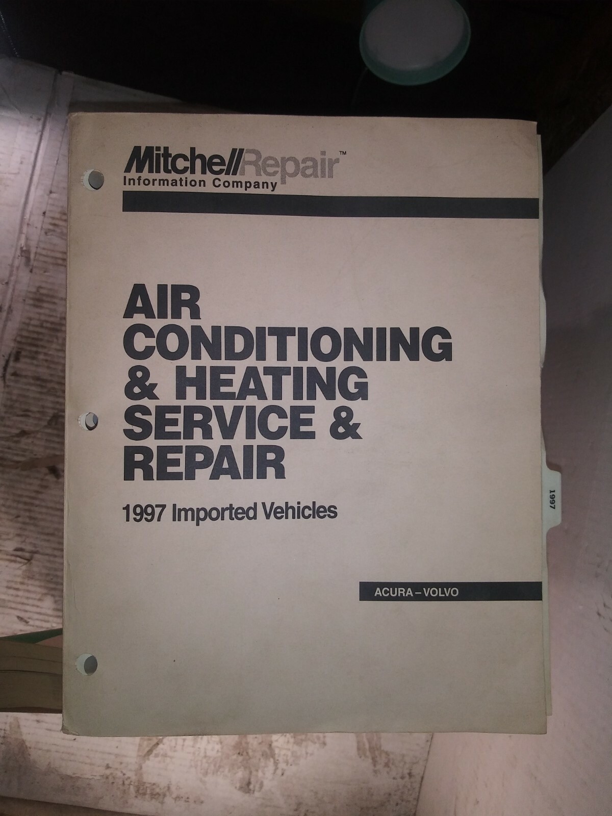 1 USED LOT OF MITCHELL REPAIR MANUALS A/C & HEATING IMPORTED '88-'97 | eBay