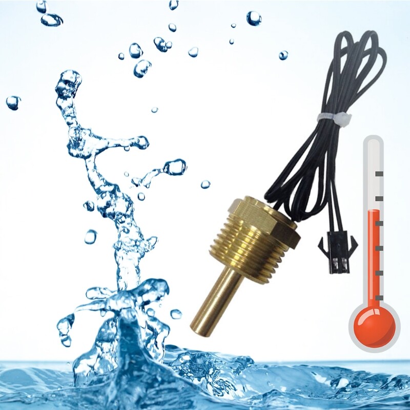 NTC Thermistor Temperature Thread Probe Cable Waterproof | eBay