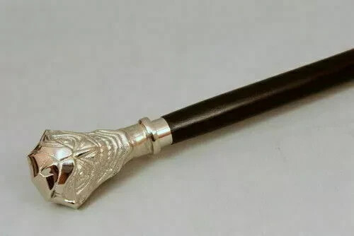 JOKER Head Handle Walking Canes Stick Victorian Nautical Wooden Stick ...