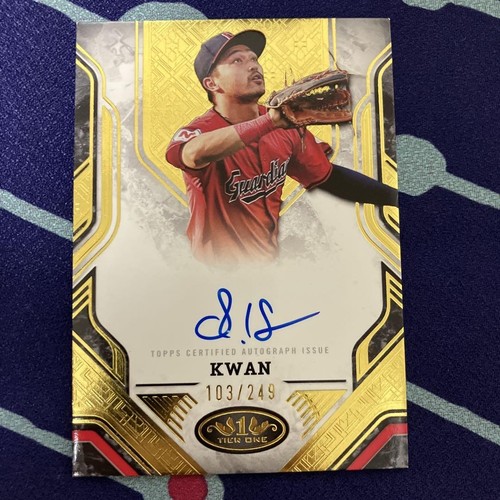 Steven Kwan 2025 Topps Tier One autograph | eBay