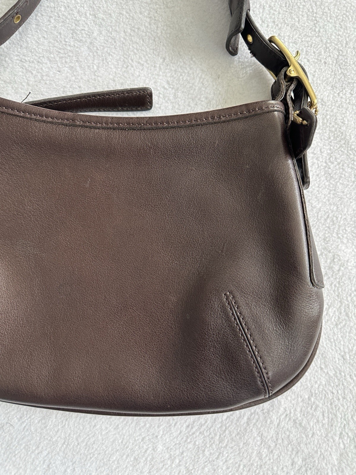 VTG Coach Slim Mini Hobo Legacy Leather Shoulder Bag 9211 Made In ...