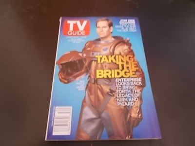 Star Trek: Enterprise, Mister Rogers - TV Guide Magazine 2001 | eBay