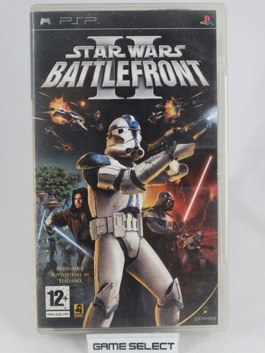 STAR WARS BATTLEFRONT II 2 SONY PSP PLAYSTATION PAL - ORIGINAL COMPLETE ...