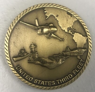 United States Third Fleet Commander Navy Challenge Coin | eBay