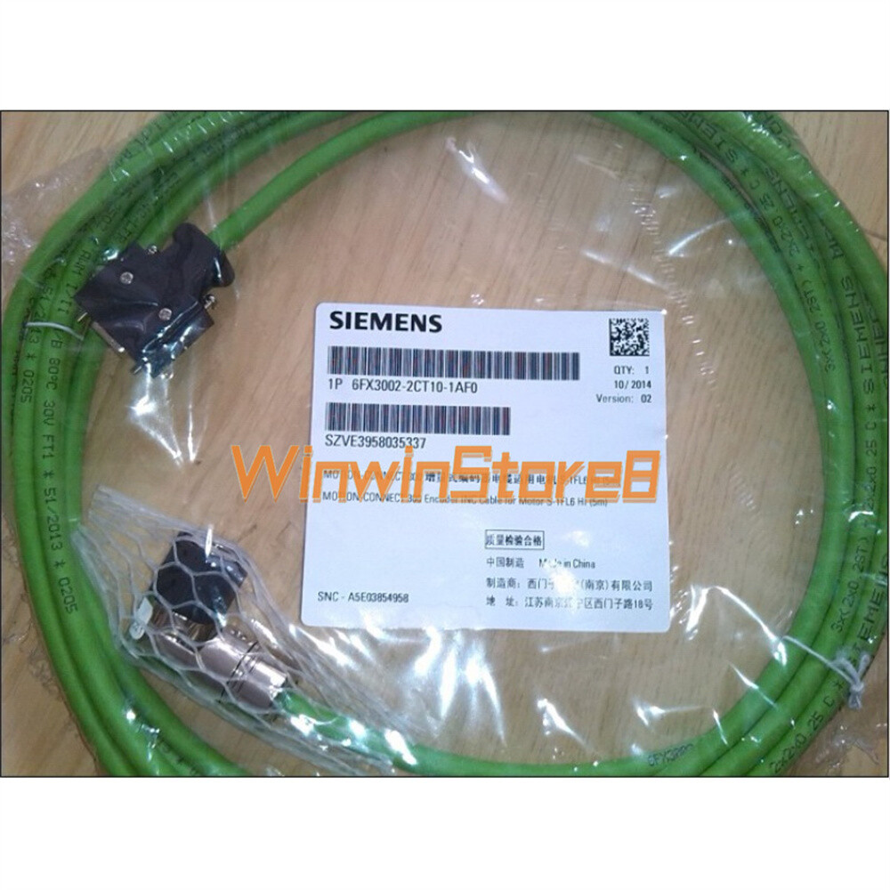 1PCS NEW FOR V90 Motor 5m Power Cable 6FX3002-2CT10-1AF0 | eBay