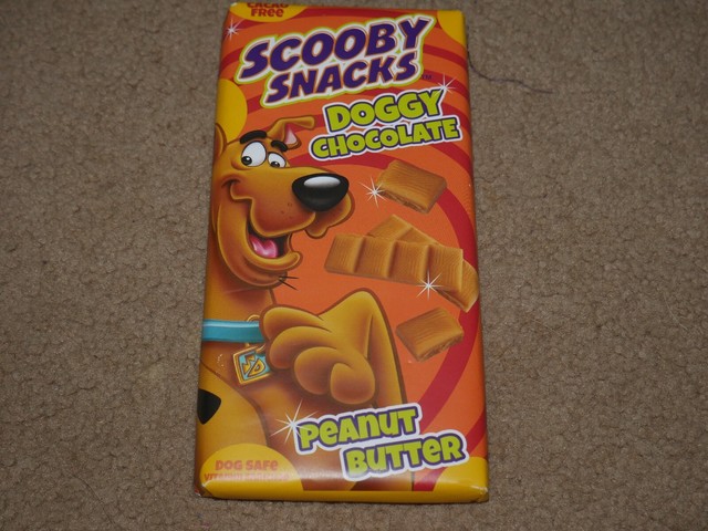 Scooby Snacks Doggy Chocolate Dog Safe Treat 100g Cacao Milk White ...