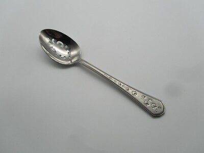 Oneida Vermeer Stainless Cube Mark Slotted Serving Spoon | eBay