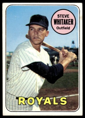 1969 Topps Steve Whitaker Kansas City Royals #71 Set Break | eBay