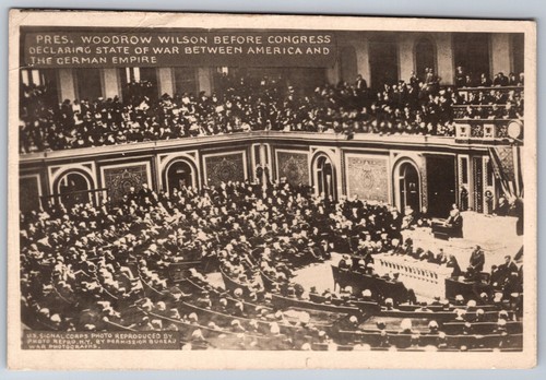 Washington DC~~Congress~President Wilson~Declares War on Germany~WWI ...