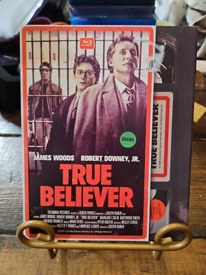 True Believer (Blu-ray, 1989 VHS 📼 Look Slipcover. 683904632807| eBay