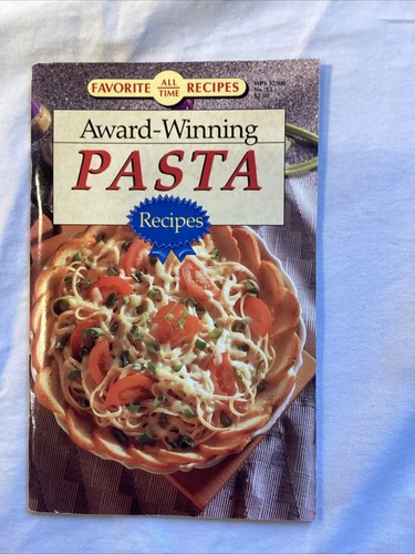 Favorite All Time Recipes Award-winning Pasta Cookbook Booklet | eBay