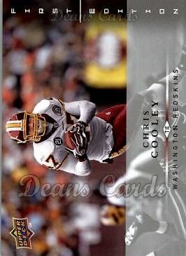 2008 Upper Deck First Edition #147 Chris Cooley Redskins Utah St 8 - NM ...