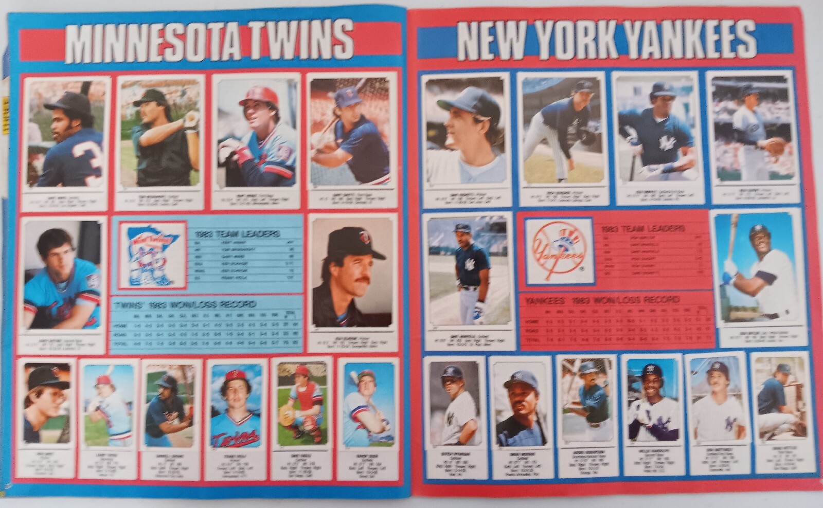 1984 Topps Baseball Sticker Yearbook Album Book - 100% Complete ALL ...