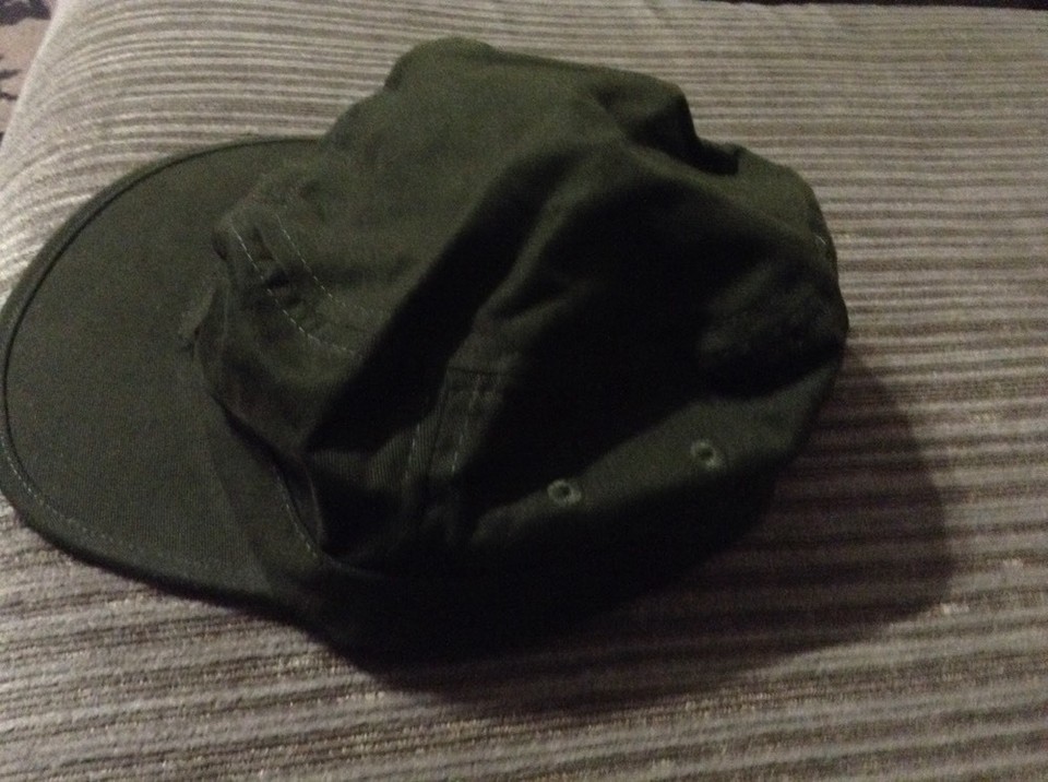 Dunkin Donuts Aruba Hat baseball Cap Crew Coffee DD Barista Green ...