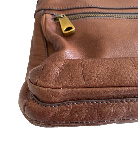 FOSSIL Explorer Foldover Women's Leather Handbag Crossbody Messenger ...