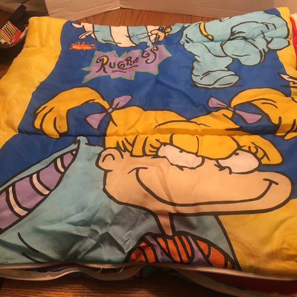 Vintage 1997 Viacom Rugrats Kids Sleeping Bag Tommy Chuckie Angelica | eBay