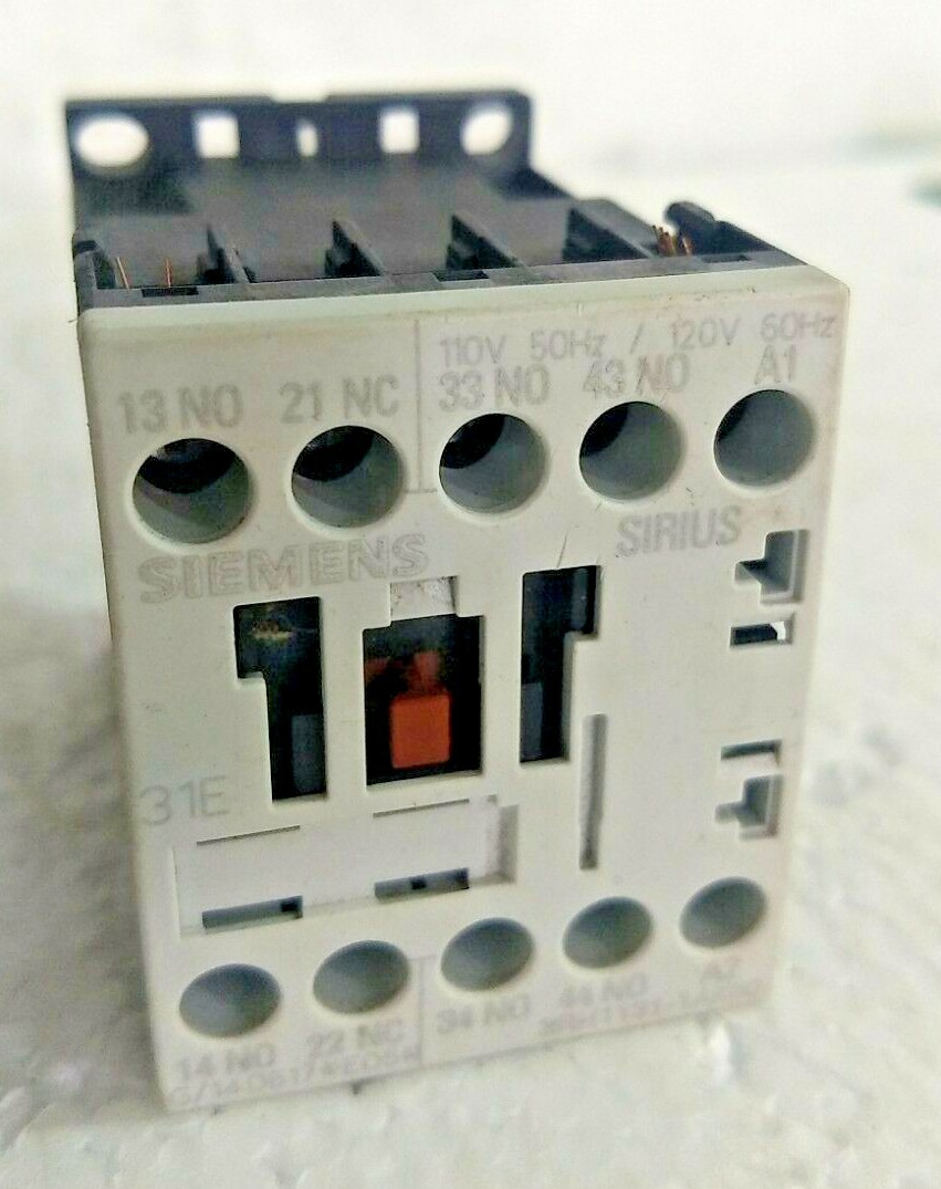 Siemens 3RH1131-1AK60 Contactor Sirius 31E - 10 Amp 240 V AC A600 ...