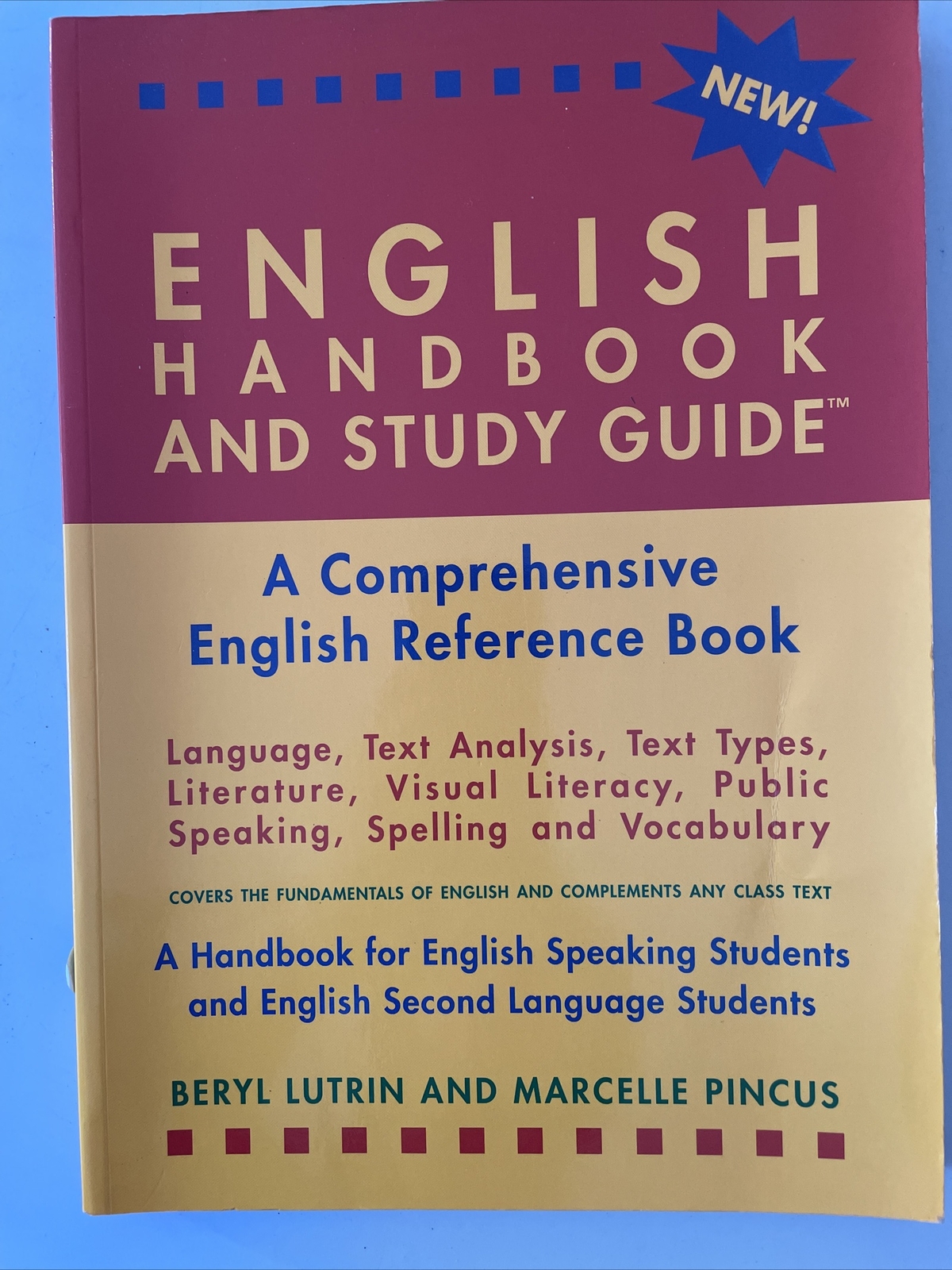 The English Handbook and Study Guide: A Comprehensive English Reference ...
