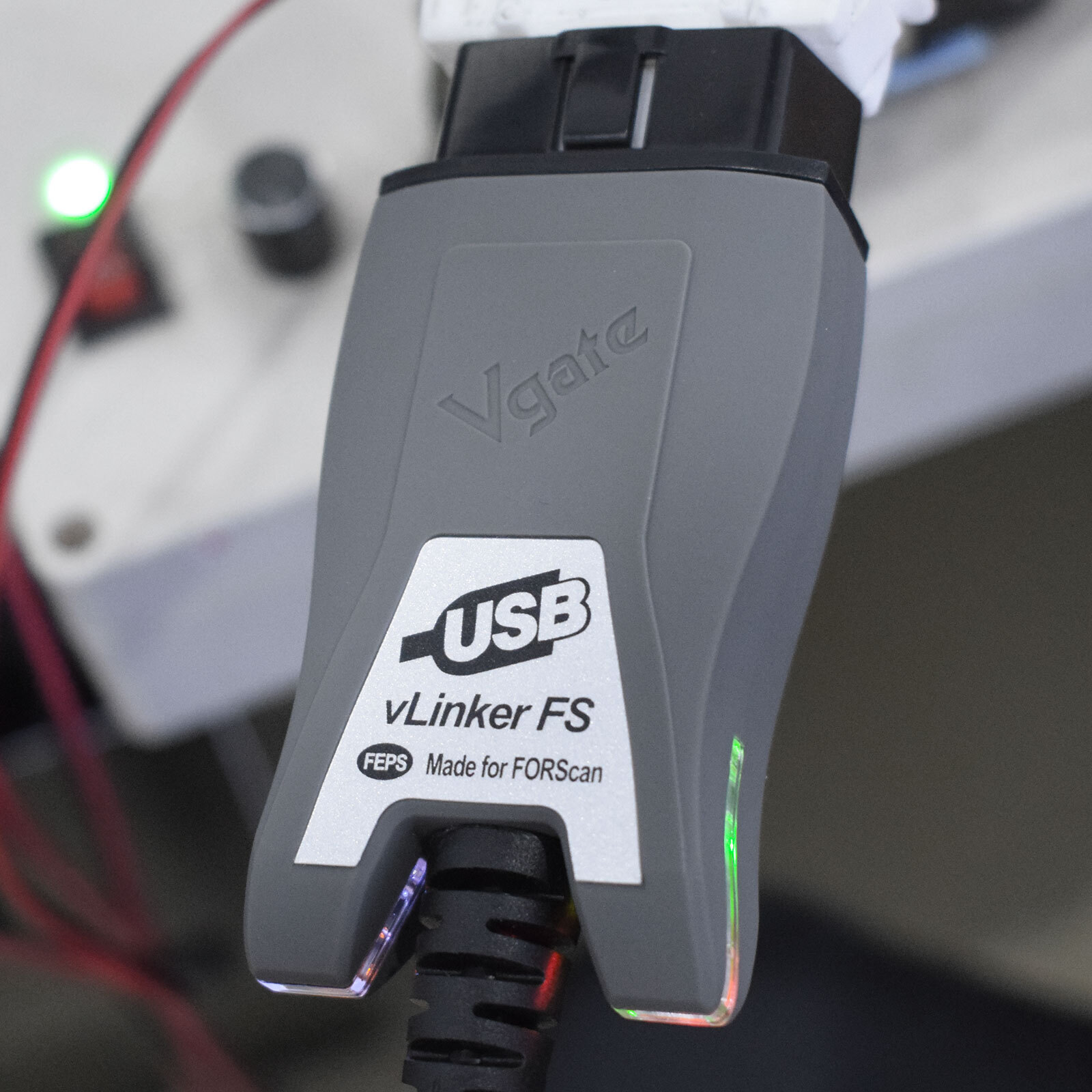 Vgate vLinker FS OBD2 Scanner USB Adapter Fit For HS/MS-CAN Auto Switch ...