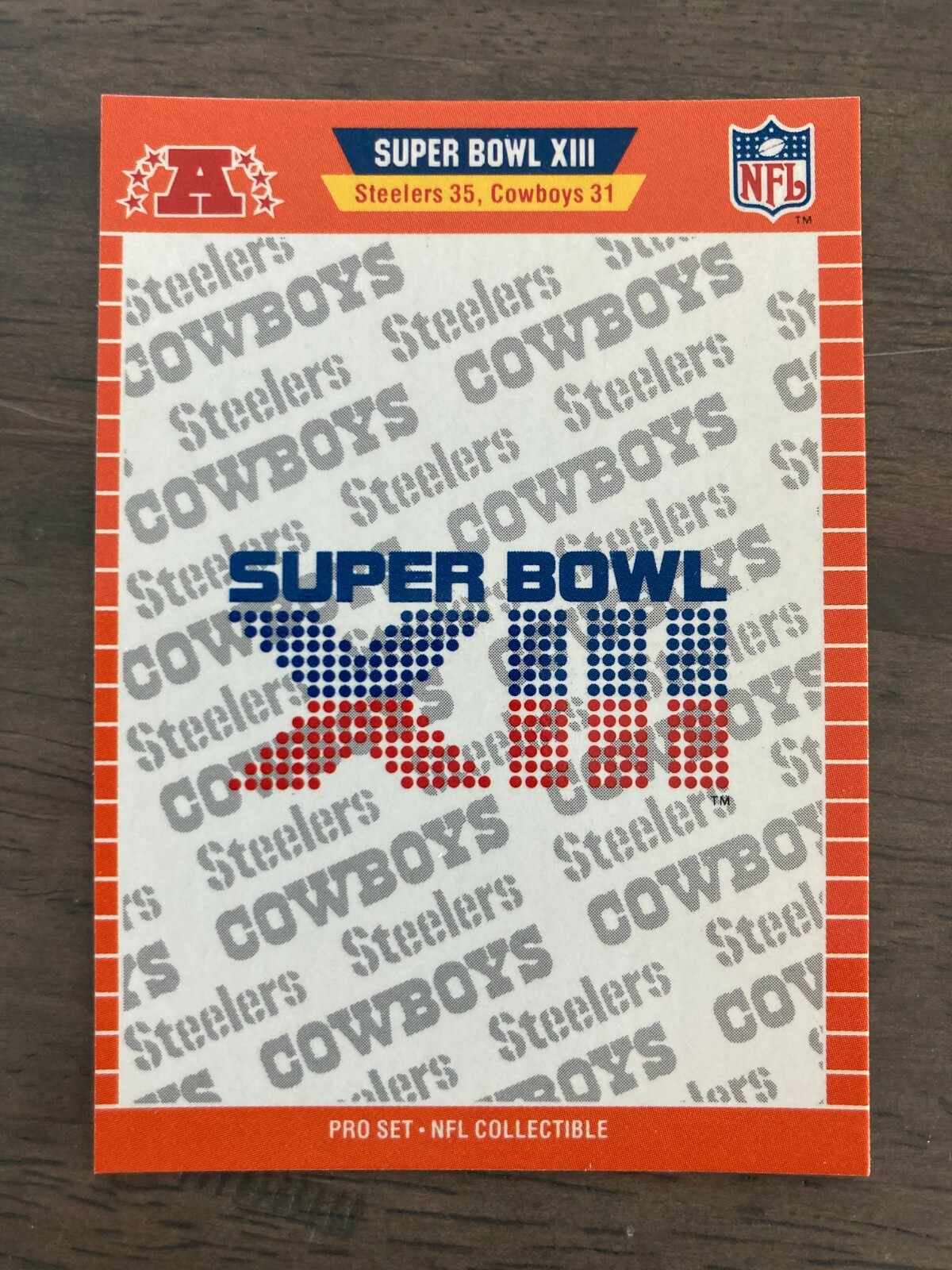 1989 Pro Set Football Super Bowl Cards - You Pick .10¢ shipping after ...