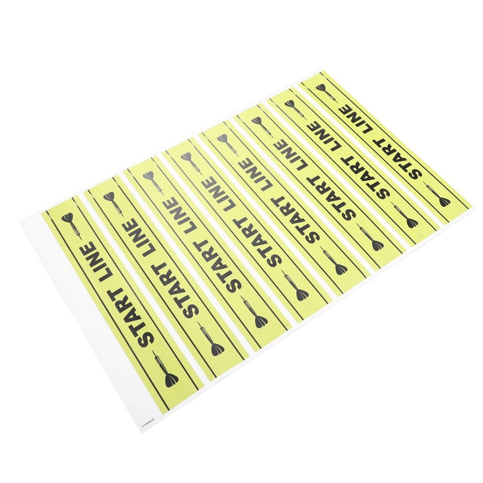 1 Sheet Throw Game Ground Marker Ground Line Notice Line Throw Notice ...