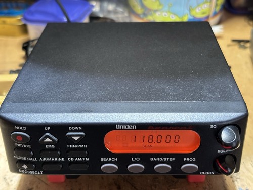 Uniden UBC-355CLT AM/FM Radio Scanner 25-960MHz Mobile, Car, Home ...
