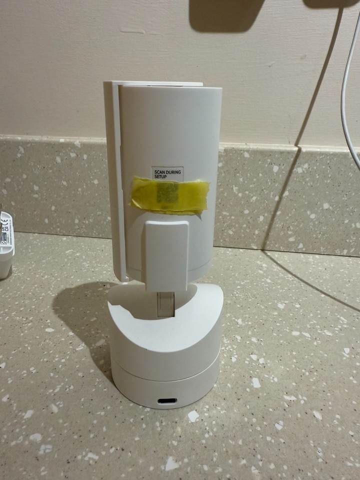 RING Pan-Tilt Indoor Camera HD Plug In 360° Pan /169° Tilt 2 Way Talk ...