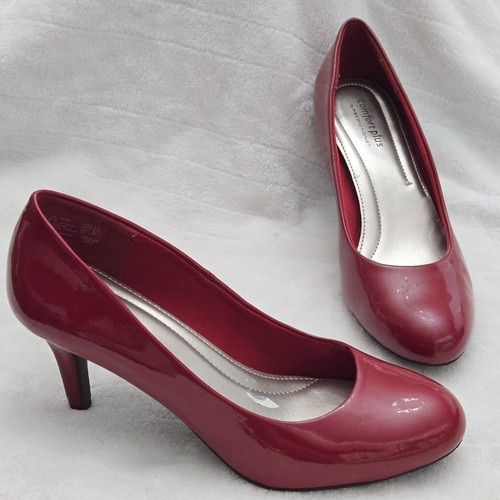 Comfort Plus Predictions High Heels Minimalist Sexy Red Pumps 8.5 Siren ...