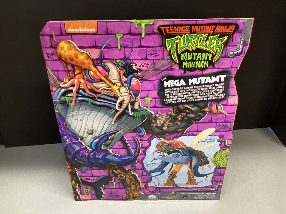 Teenage Mutant Ninja Turtles Mutant Mayhem Mega Mutant Moveable Mouth ...