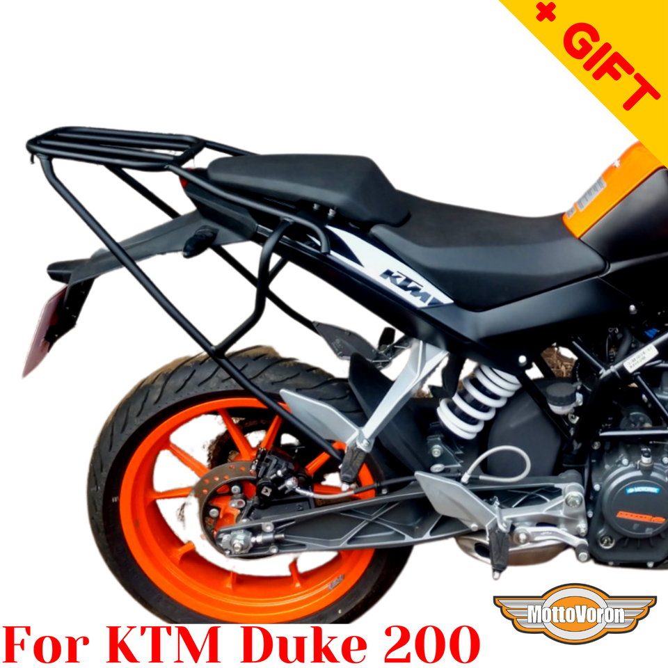 For KTM Duke 200 Rear rack KTM 200 Duke Rear luggage rack KTM 200 ...