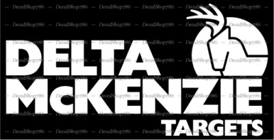 Delta McKenzie Targets - Hunting/Archery - Vinyl Die-Cut Peel N' Stick ...
